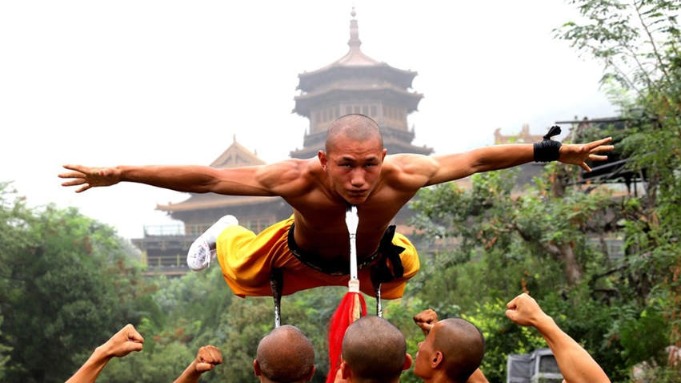 Shaolin Monks Training