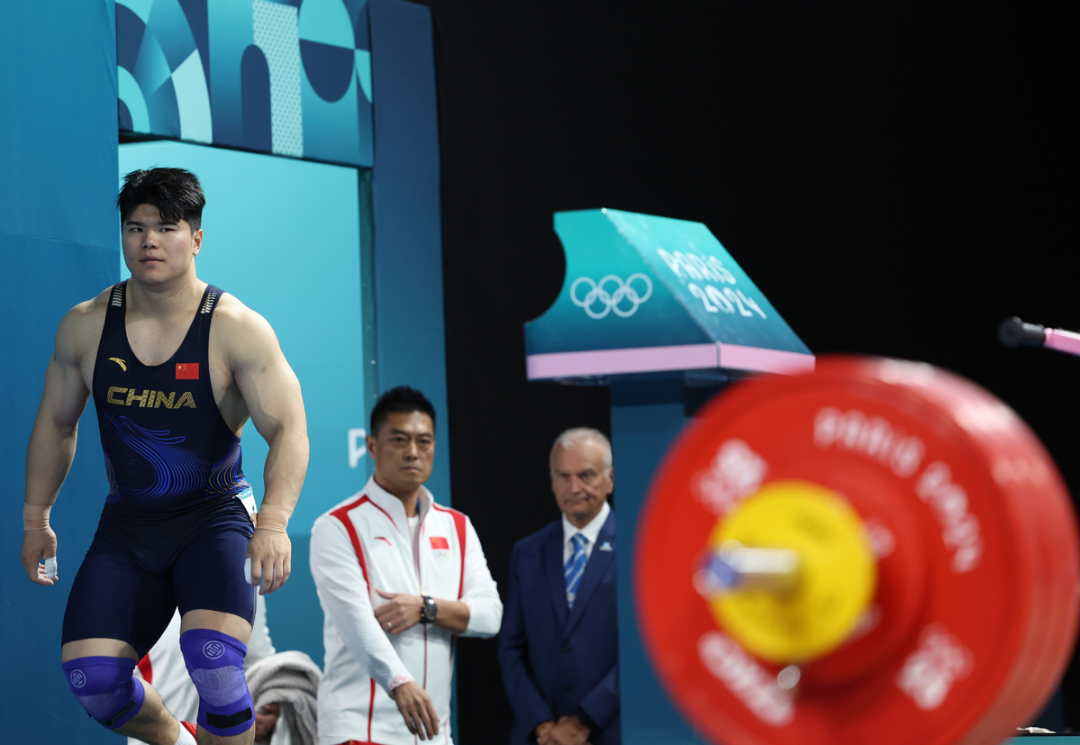 Chinese weightlifter Liu Huanhua claims men's 102kg gold at Paris 2024 - Chinadaily.com.cn