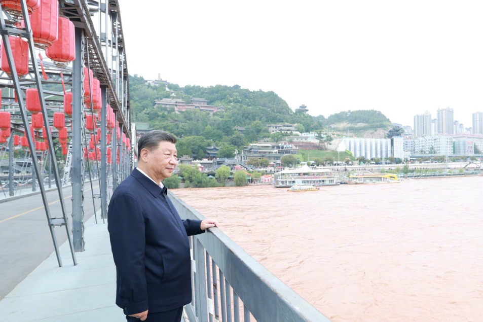 Xi urges continuous efforts to conserve ecology in Yellow River basin - Chinadaily.com.cn