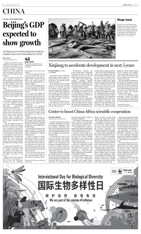 Beijing's GDP expected to show growth - Chinadaily.com.cn