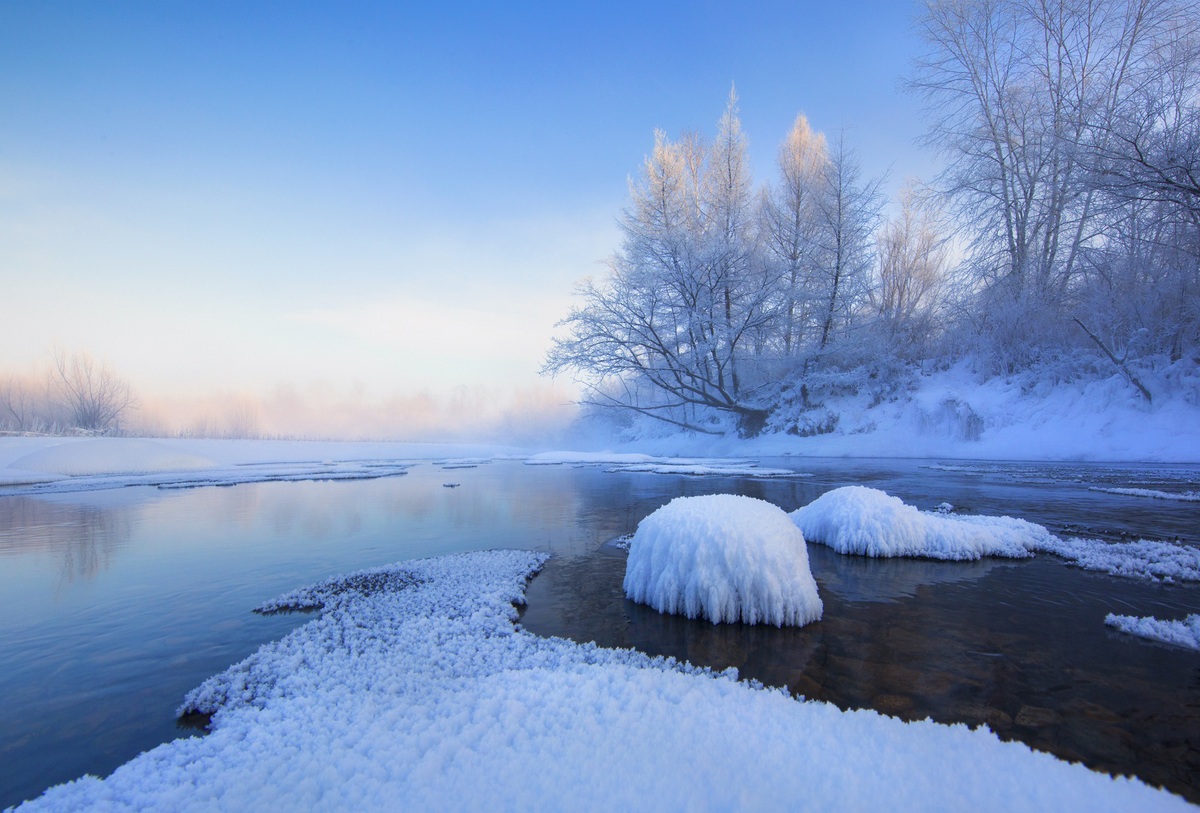 Heilongjiang's extreme cold brings beautiful ice - Chinadaily.com.cn
