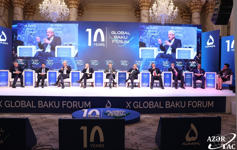 10th Global Baku Forum features 'Reinventing multilateralism: a new era of Non-Alignment?' panel ...