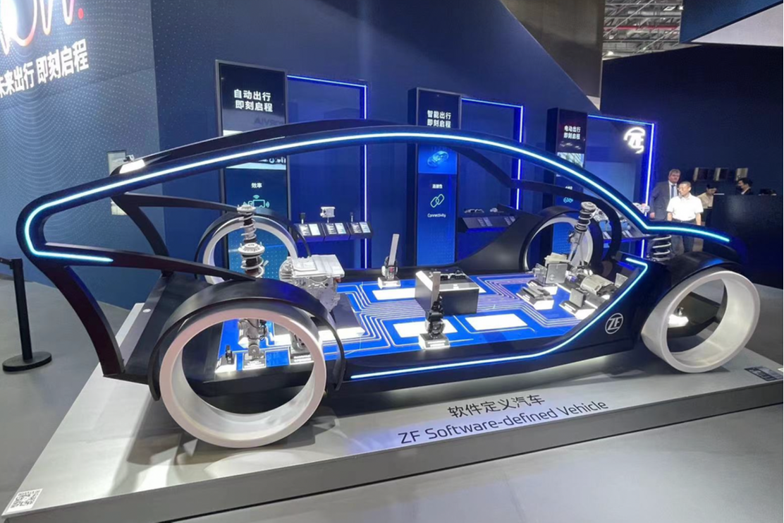 ZF exhibits latest NEV tech at Shanghai auto show - Chinadaily.com.cn