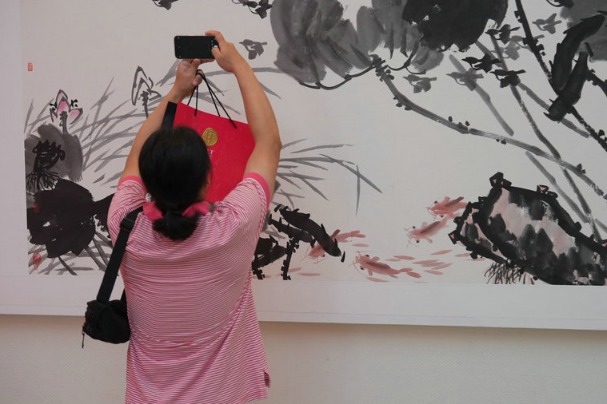 Sun Haining's classical Chinese paintings on show till Sunday ...
