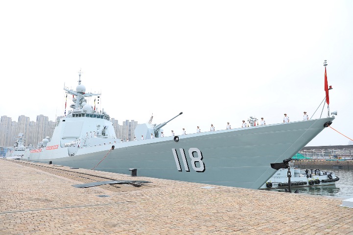 China's 45th naval fleet sets sail for escort mission in Gulf of Aden ...