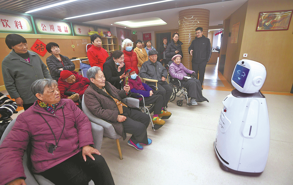 Robots play growing role in elderly care - Chinadaily.com.cn